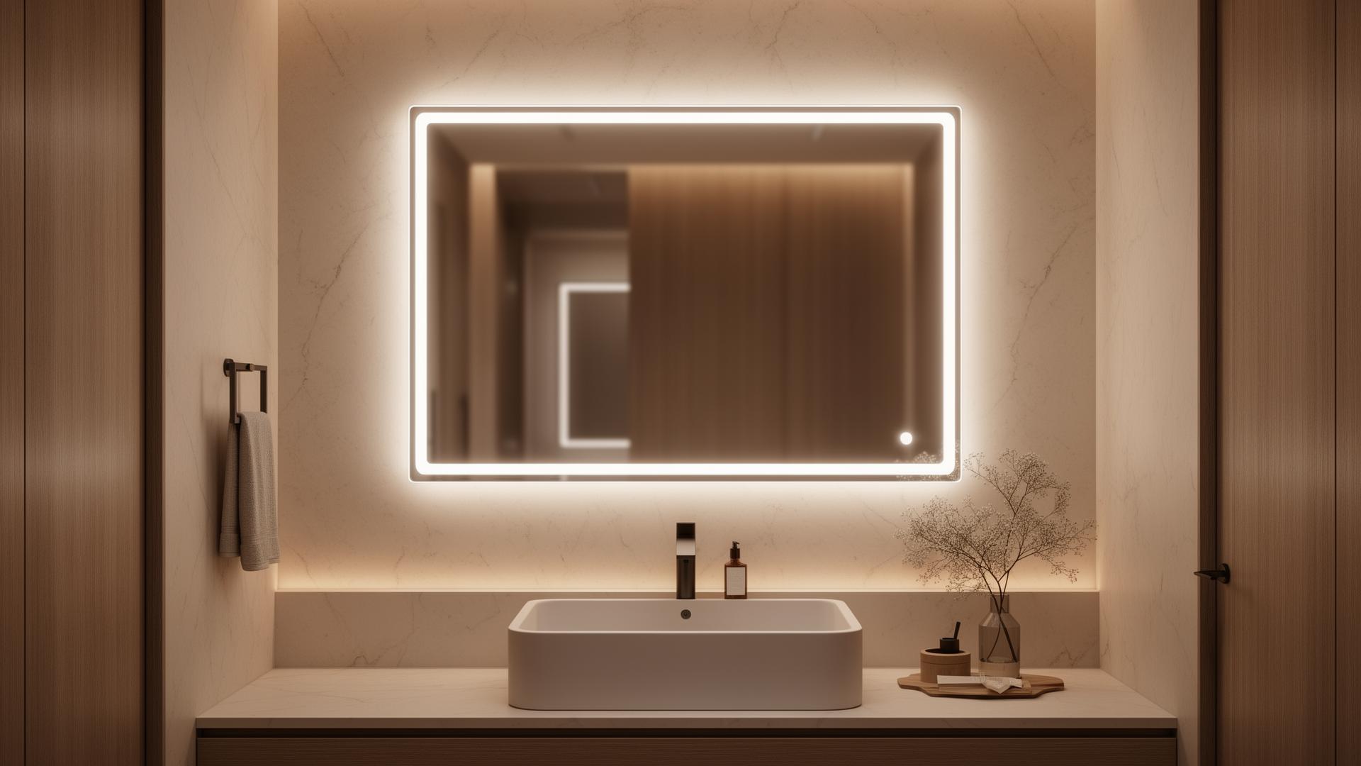 Espejos Inteligentes a la Medida y Personalizados LED | NAALA